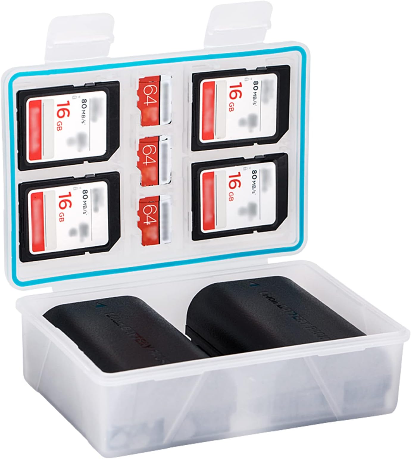 Neewer Storage Bag for Digital Reflex Batteries/AA/LP-E6/E8/E10/E12/EN ...