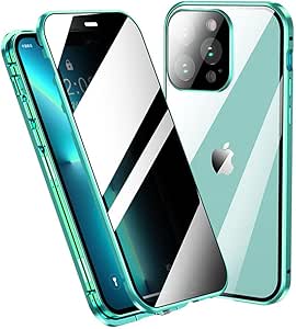 Amazon.com: KMXDD Anti-Peeping Case Compatible With iPhone 16 With Lock, 360 Full Body Privacy ...