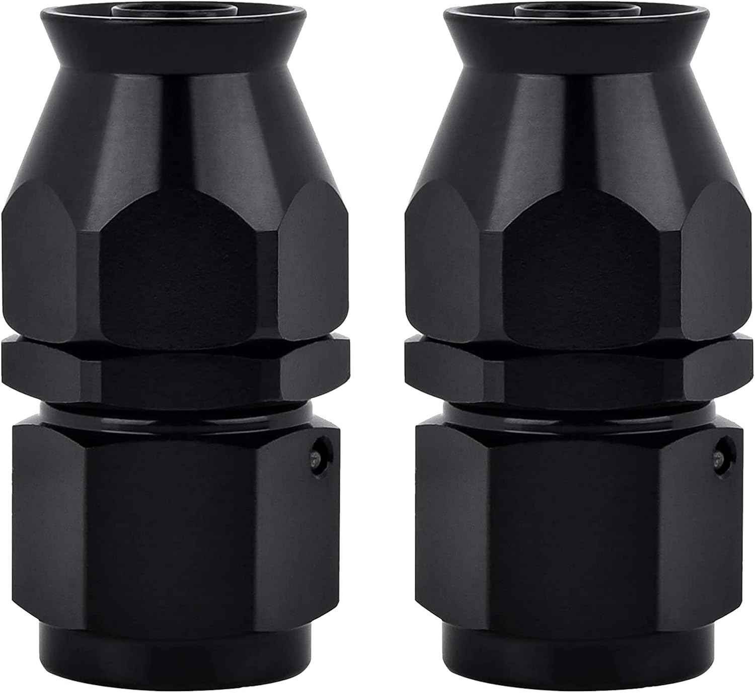 Amazon.com: EVIL ENERGY 10AN PTFE Hose End Fitting Straight Black for ...