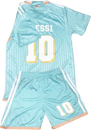 Amazon.com: Kids Soccer Jerseys Youths Football Practice Outfits Boys ...