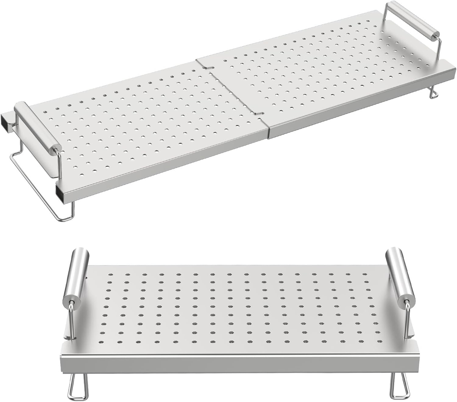 Amazon.com : Grilleroy Adjustable Griddle Warming Rack for Blackstone ...