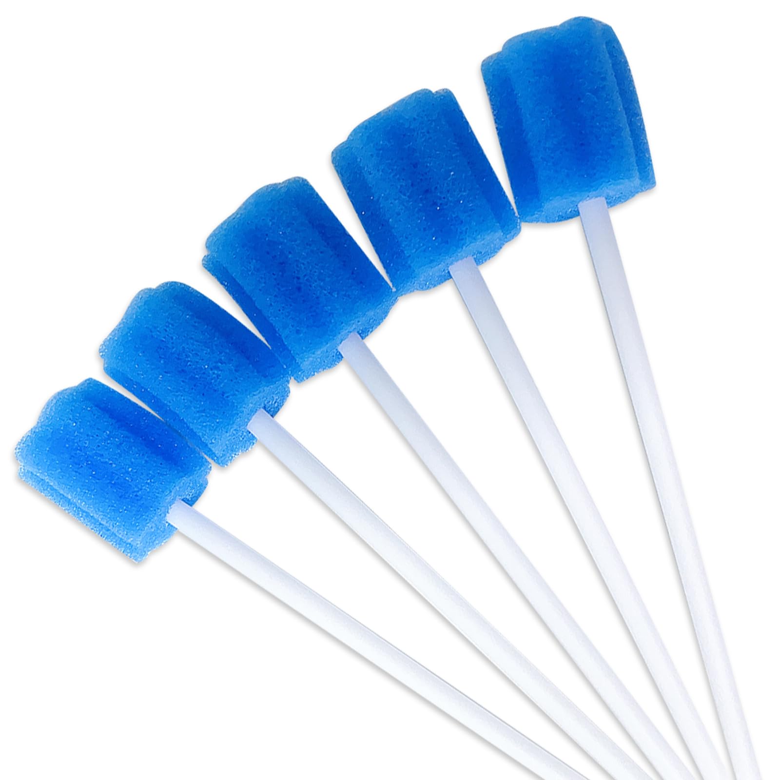 50 Pieces Disposable Oral Swabs Bulk Mouth Sponge Stick Swabsticks ...