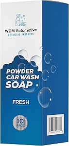Amazon.com: WDM Automotive Powder Car Wash Soap (Fresh) | 10 Pack ...