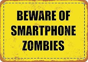 Amazon.com: Nostalgic Vintage Metal Wall Décor 8 X 12 Inches Beware of ...