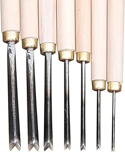 Amazon.com: Joyxiwa 0.1-0.8cm V Type Exposedness Triangle Chisel ...