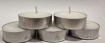 Amazon.com: Generic Tea Light Candles 50 Pack, White : Home & Kitchen