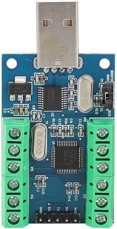 Lazmin Mini USB Data Acquisition ADC Module,USB Interface 10 Channel ...