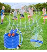 Amazon.com: VATOS 4 in 1 Turtle Water Sprinkler for Kids, Outdoor Toys ...