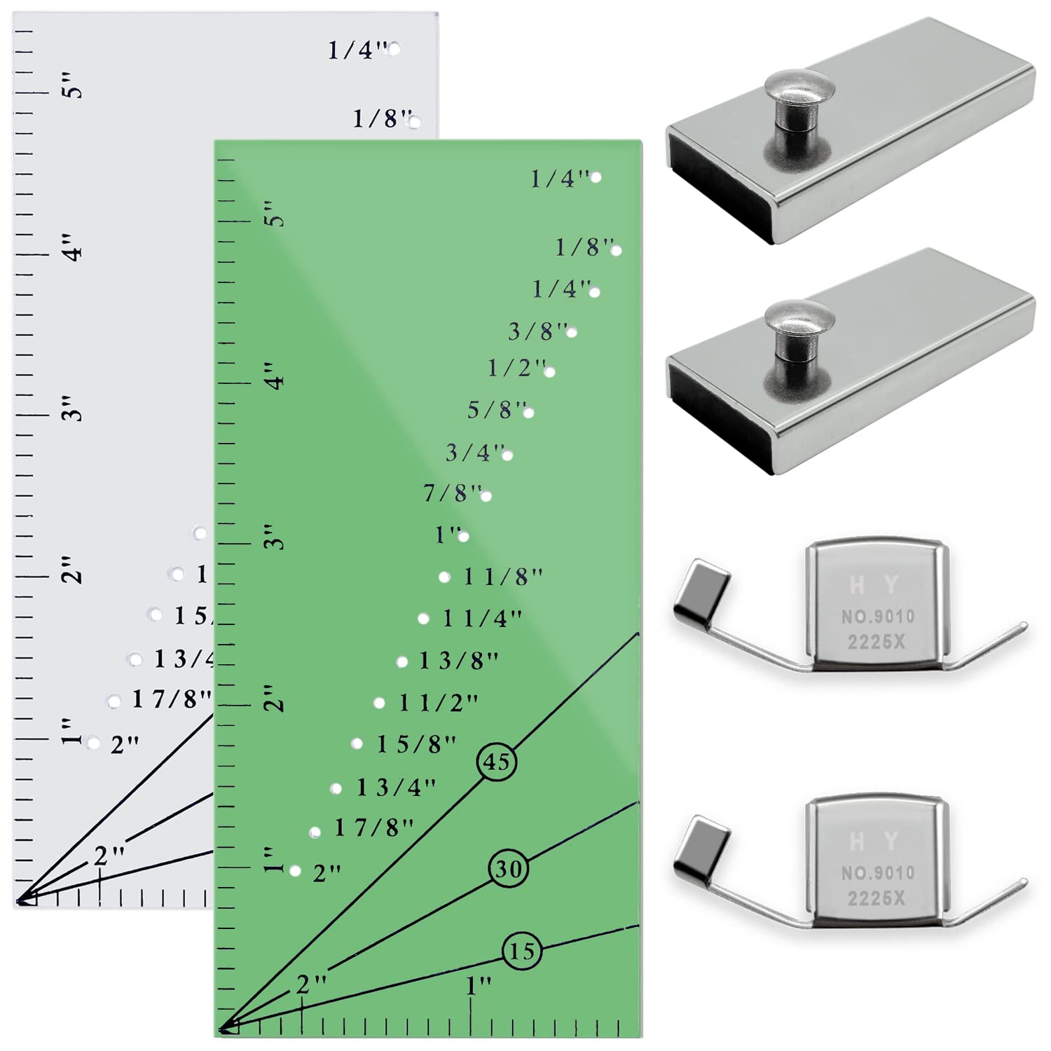 Amazon.com: 4 Pack Magnetic Seam Guide for Sewing Machine + 2 Seam ...