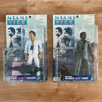 Amazon.co.jp: MEZCO Special Detective Miami Vice Miami Vice Action ...