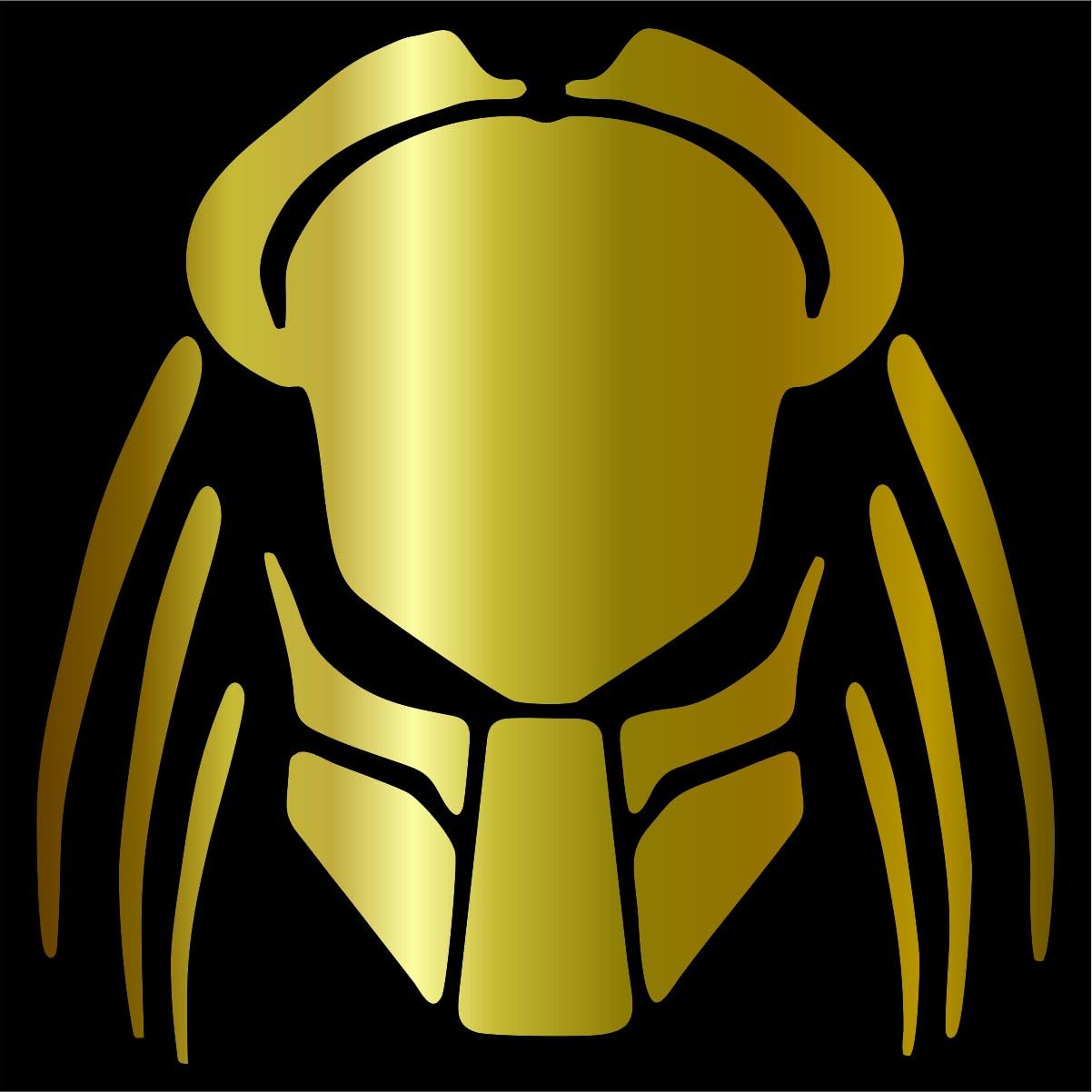 Predator Decal / Sticker - Gold 4" : Amazon.ca: Automotive