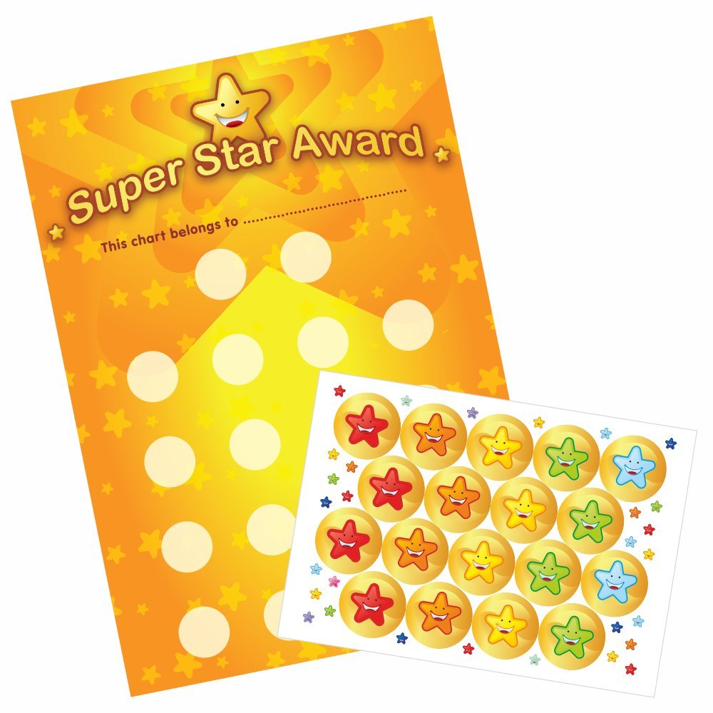 Buy School Stickers A3 Star Praise Classroom Collection Reward Chart ...