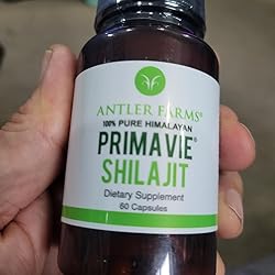 Amazon.com: Antler Farms - 100% Pure PrimaVie Shilajit Extract, 60 ...