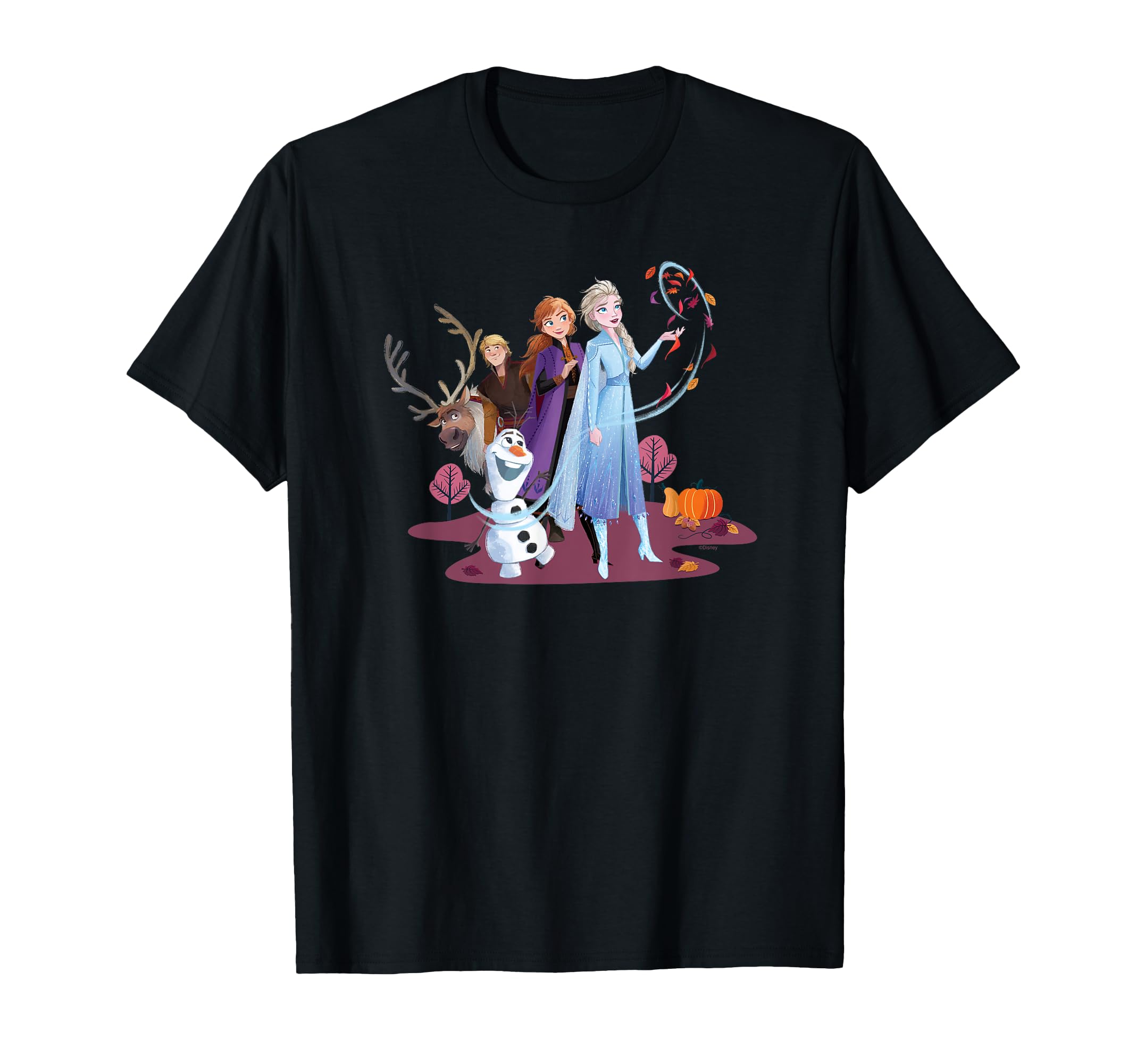 Amazon | ディズニー アナと雪の女王 エルサ アナ オラフ スヴェン クリストフ Tシャツ | Tシャツ・カットソー 通販