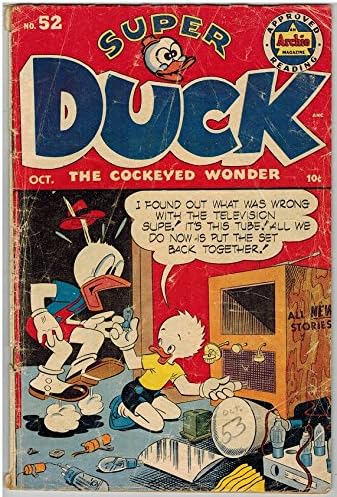 Amazon.com: SUPER DUCK (1944-1960)52 POOR Oct. 1953 : Collectibles ...