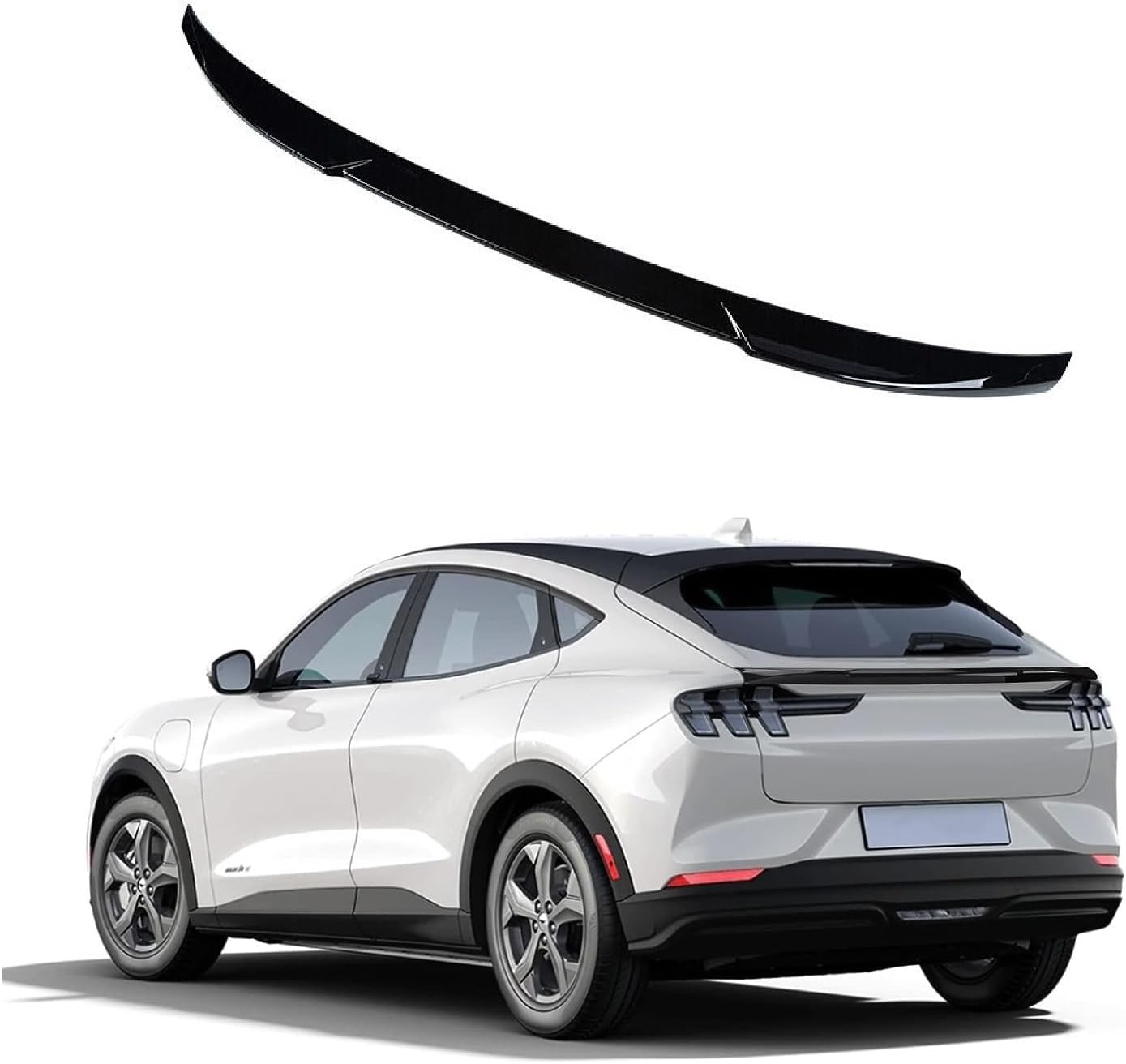 Amazon.com: 2021-2024 Glossy Black Trunk Lid Duckbill Rear Spoiler Wing ...