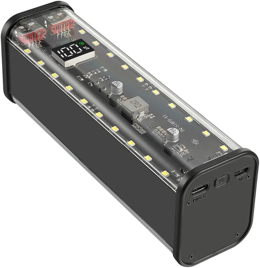 Sizoriruk 8 Slots 18650 DIY Power Bank Case Charging Power Bank Case ...
