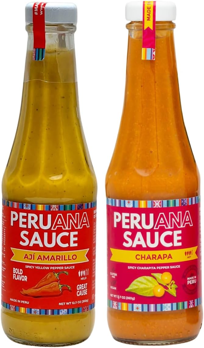 Amazon.com : Peruana Sauce Aji Amarillo Sauce - Authentic Spicy ...