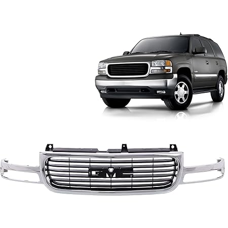 Amazon.com: JustDrivably Replacement Parts Front Grille Chrome Shell ...