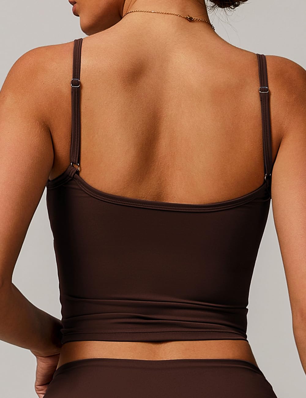 Snapklik.com : Womens Sexy Deep V Strappy Tank Padded Bra Slim Fit Sleeveless Workout Fitness ...