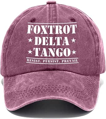 Amazon.com: Foxtrot Delta Tango Hat Foxtrot Delta Tango Baseball Caps ...