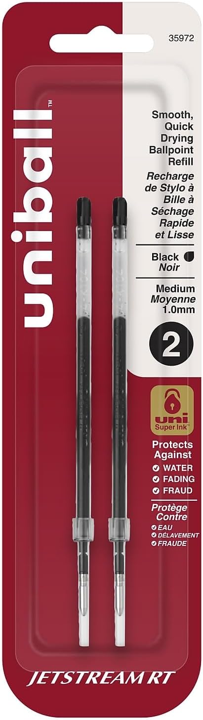 Amazon.com : uniball Refill For Jetstream Rt Pens, Bold Conical Tip ...