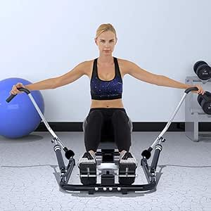 Amazon.com : Folding Rowing Machine Hydraulic Rowing Machine with ...