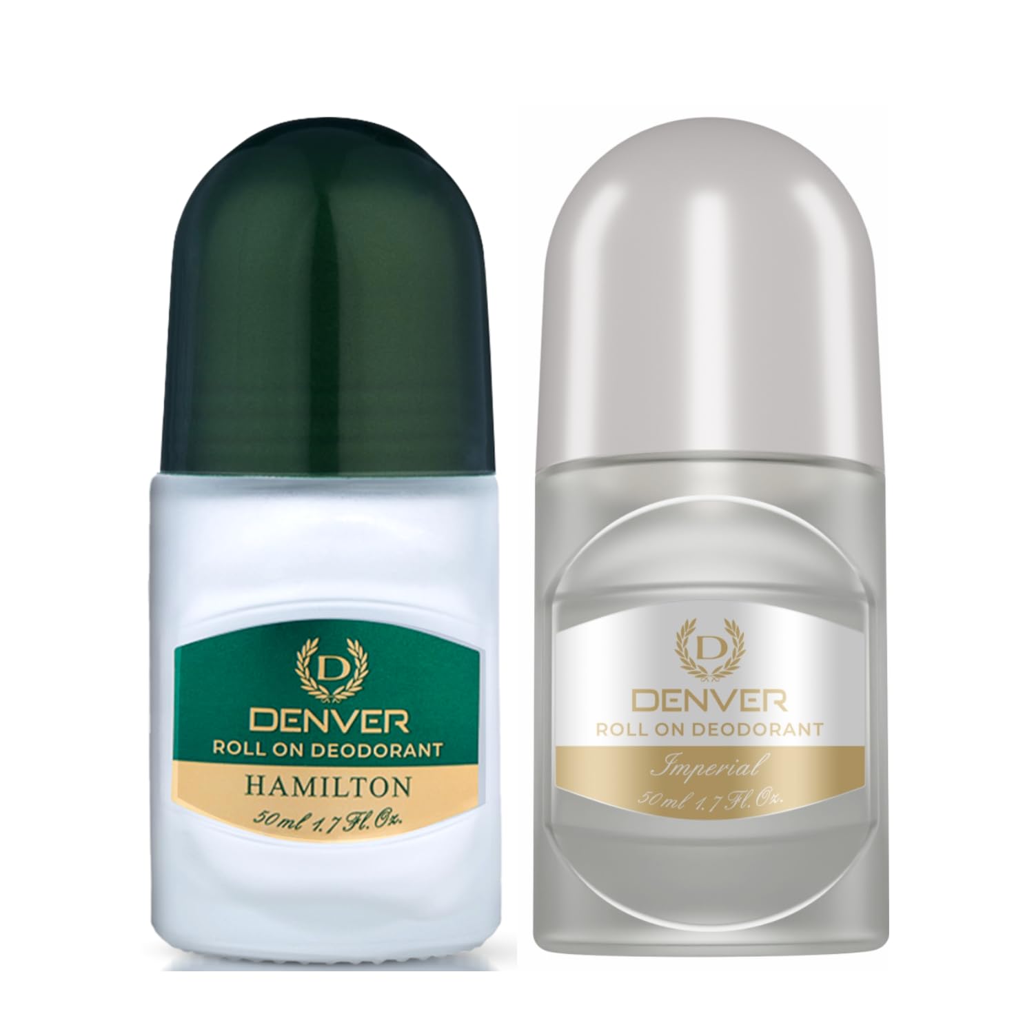 Buy DENVER Hamilton & Imperial Combo Deodorant Roll-on - For Men (50ML ...