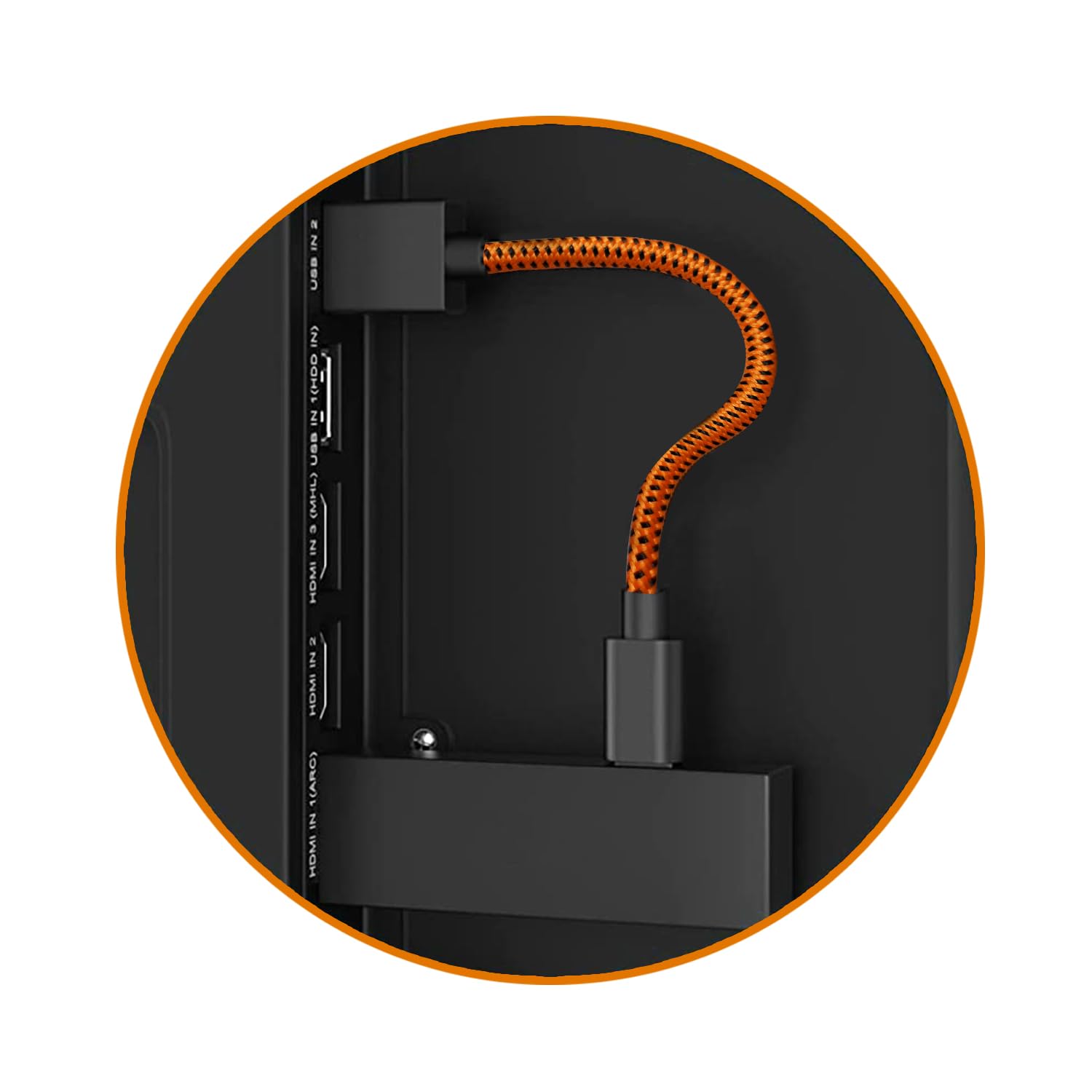 Amazon.com: Beyork Short USB Cable for Fire Stick, 2 Pack 8 Inch Power ...