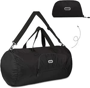 Amazon.com | GOX Foldable Travel Bag Packable Tote Duffle Bag For Travel Spirit Airlines ...