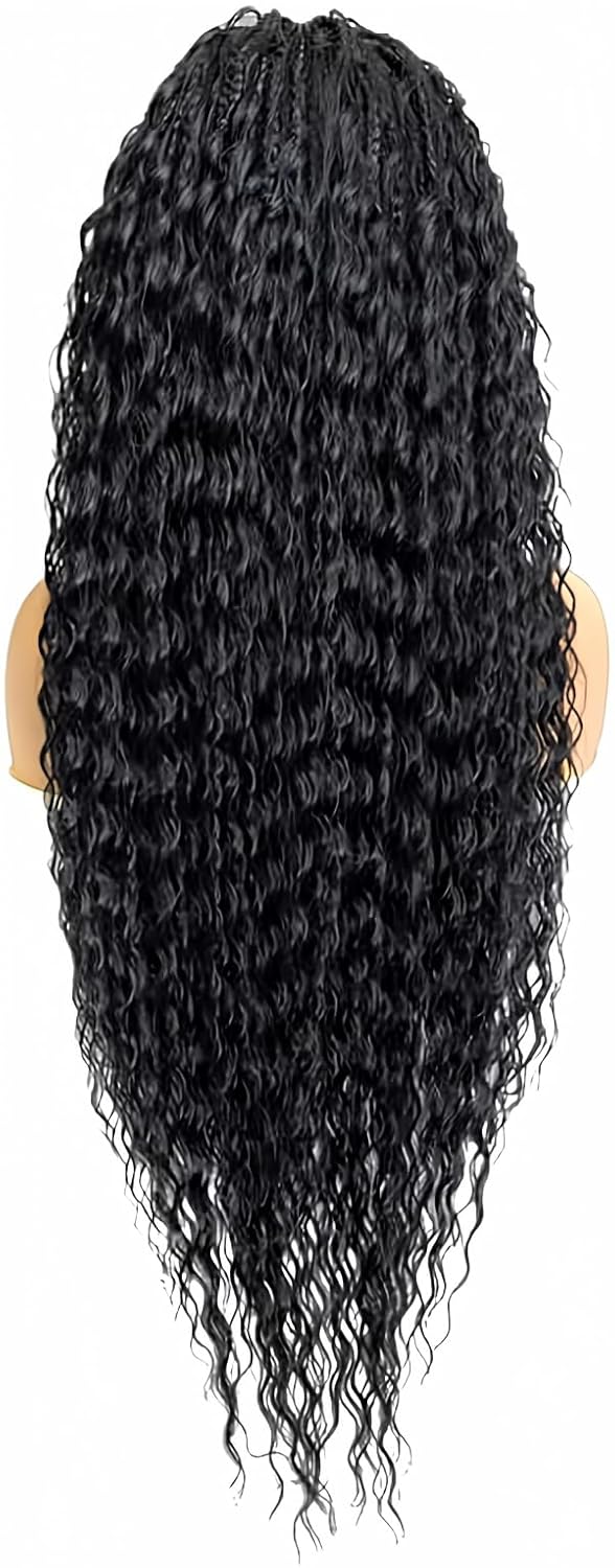 Amazon.com : PIB Single Full Lace Braid Wig – Micro Boho Peruvian Deep ...