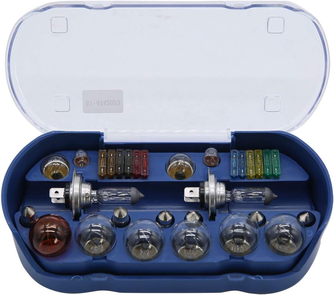 bemiX LKW 24V Lampen Set H7 30-tlg mit Sicherungen Nutzfahrzeug 24 Volt ...