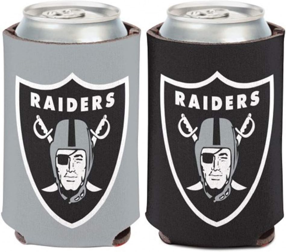 Amazon.com : WinCraft Oakland Raiders Logo Can Cooler 12 oz. : Sports ...