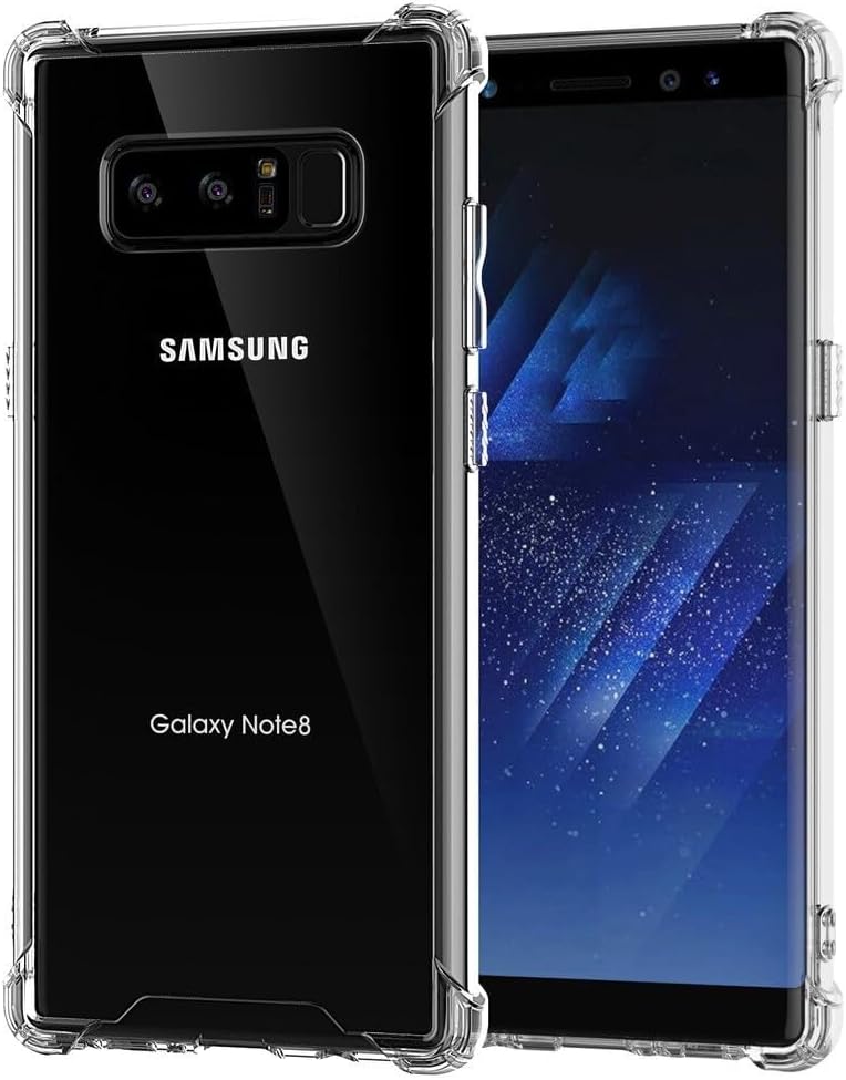 Amazon.com: KIOMY Case for Samsung Galaxy Note 8 Shockproof Bumper ...
