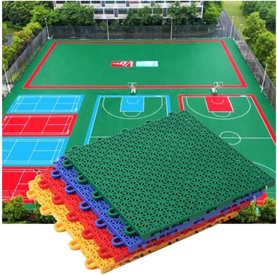 Amazon.com: 25cm Modular Interlocking Floor Tiles, Deck Pool Yard ...
