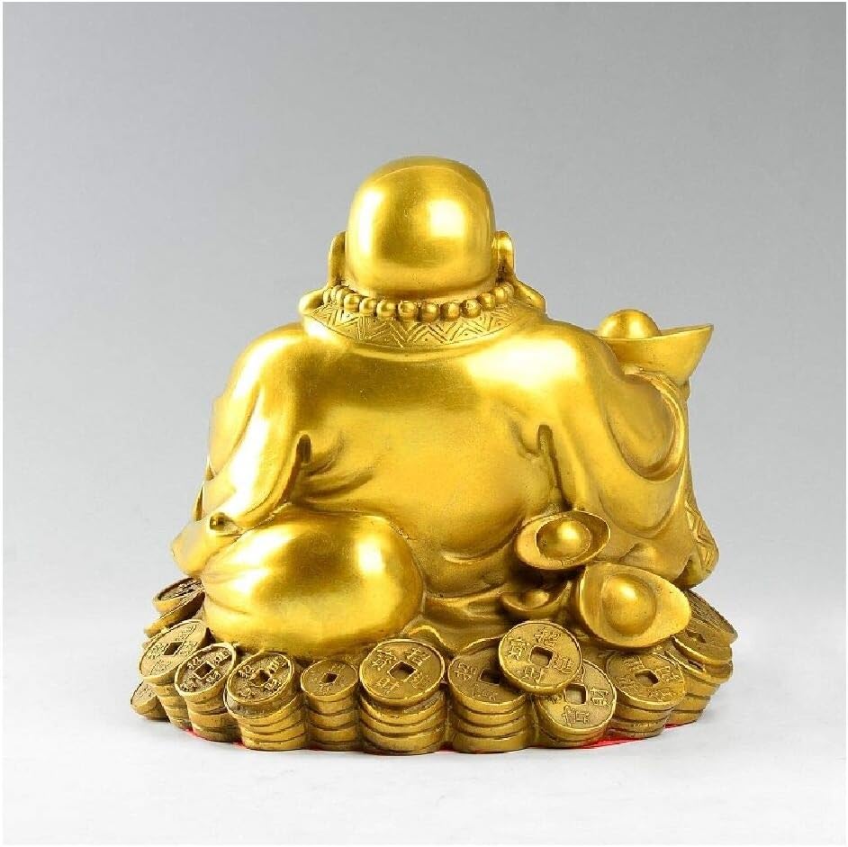 Lucky Wealth Buddha Desk Decor with Laughing Buddha Philippines | Ubuy