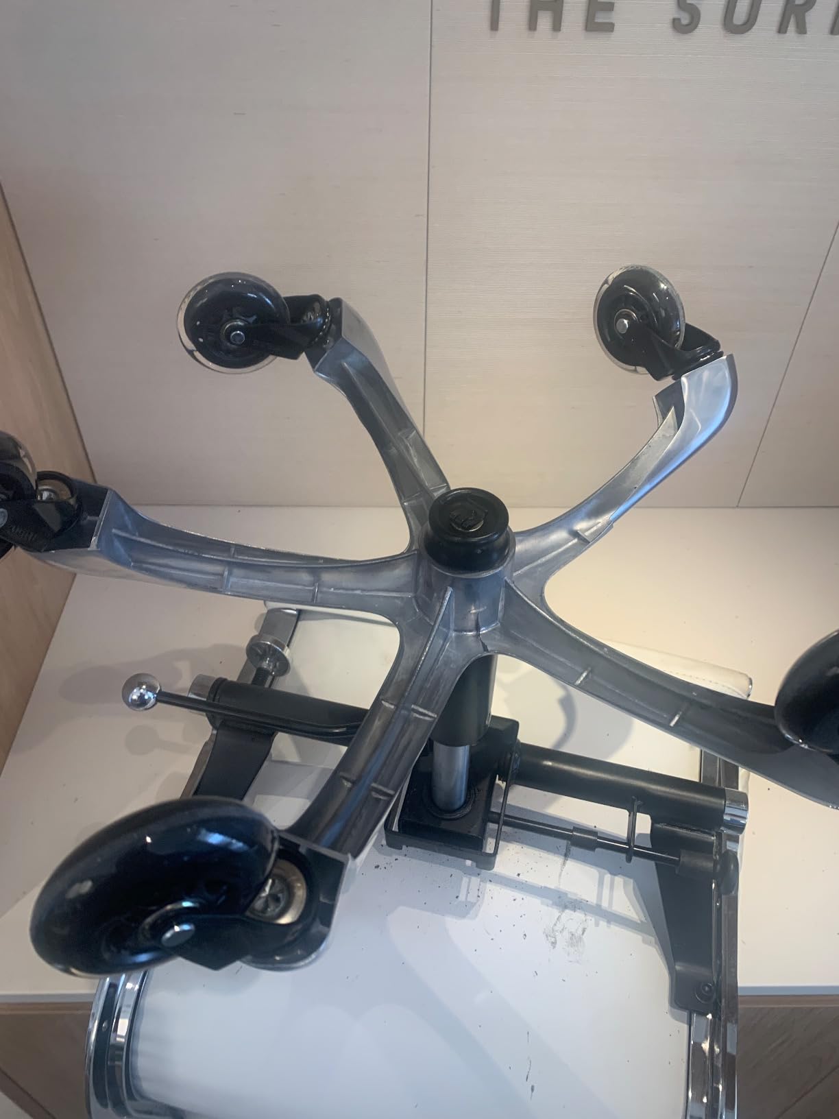 Eigell Office Chair Base,Universal,Reinforced Metal Leg Aluminum Alloy ...