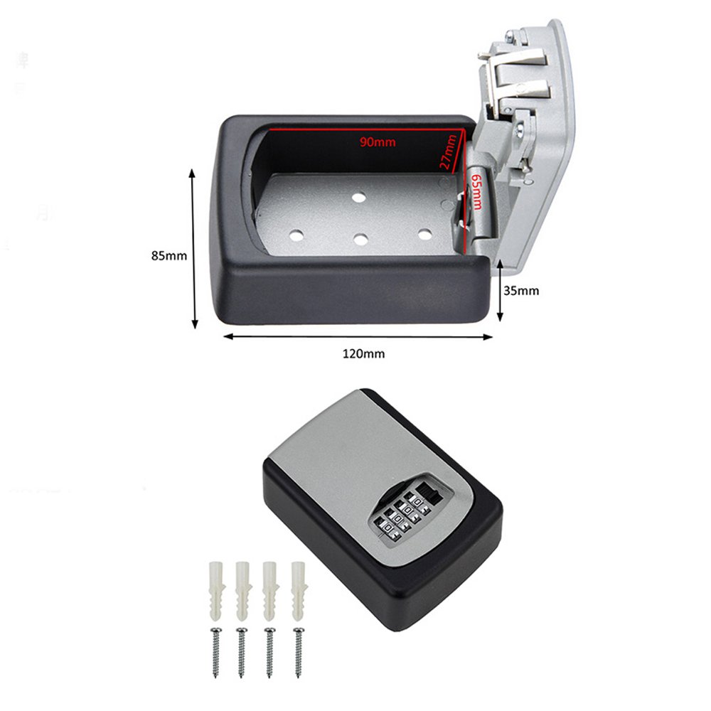 Combination Key Storage Outdoor Weather Resistant NU-SET Mechanical ...