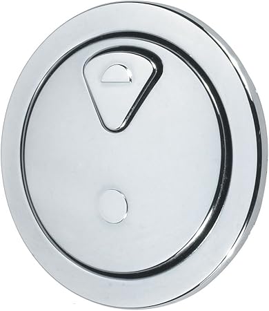 Thomas Dudley 73.5Mm Round Vantage Dual Flush Round Push Button 327732 ...