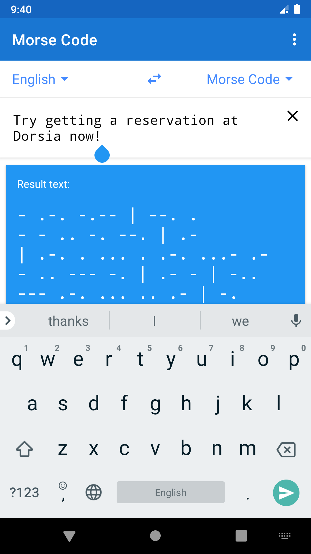 Morse Code - App on Amazon Appstore