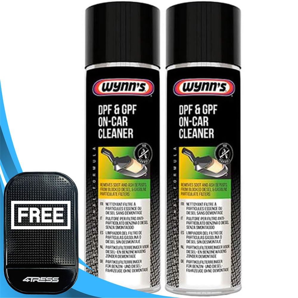 Wynn's 2 x 500ml Petrol and Diesel Particulate Filter Regenerator Wynns ...