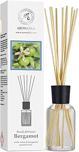 Bergamot Reed Diffuser w/Natural Essential Bergamot Oil 100ml - Fresh ...