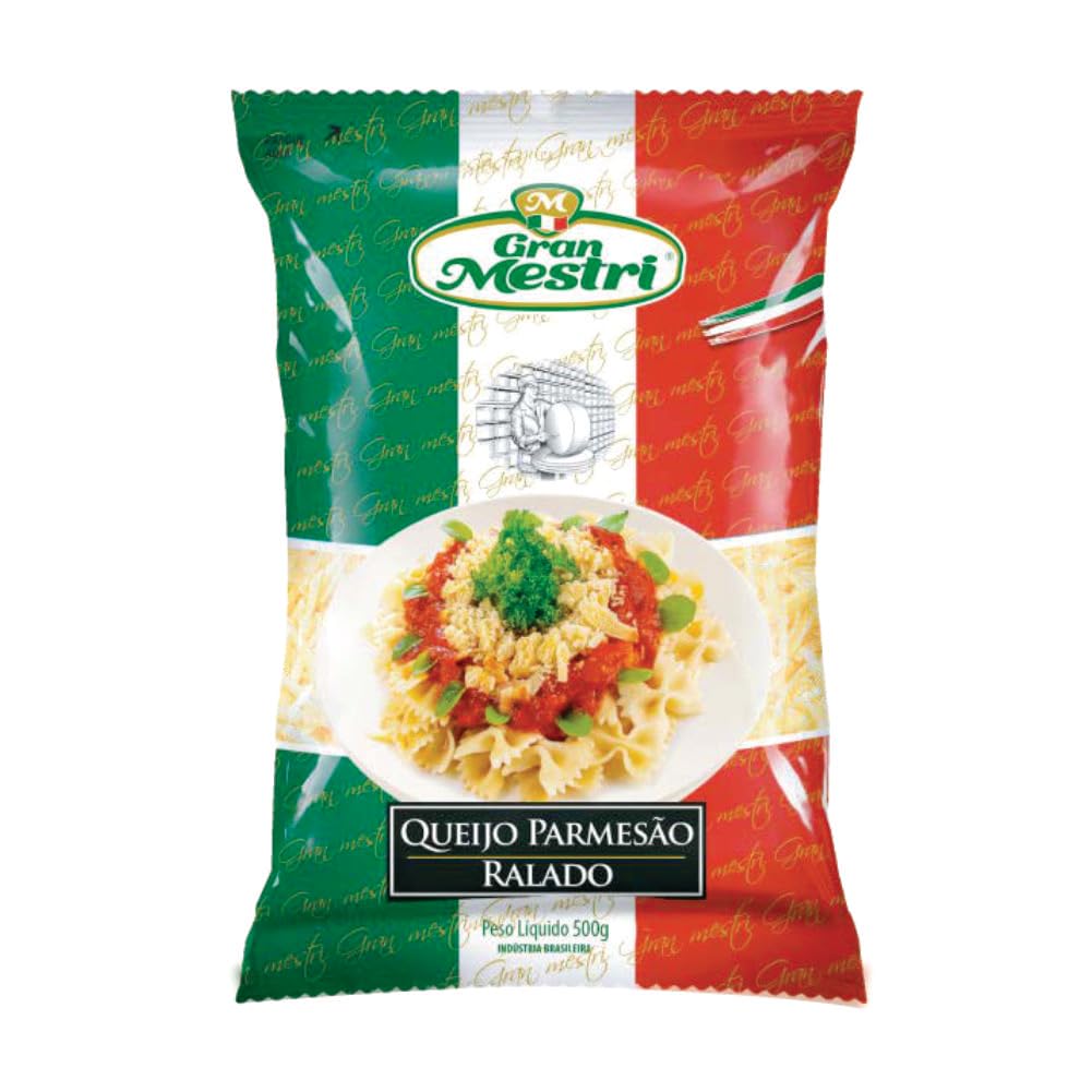 Queijo Parmesão Ralado Gran Mestri 500g | Amazon.com.br