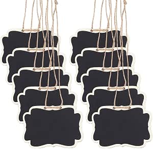 Amazon.com: DELORIGIN 10pcs Blackboard Slate Decanter Tag 2.5x3.5 Inch ...