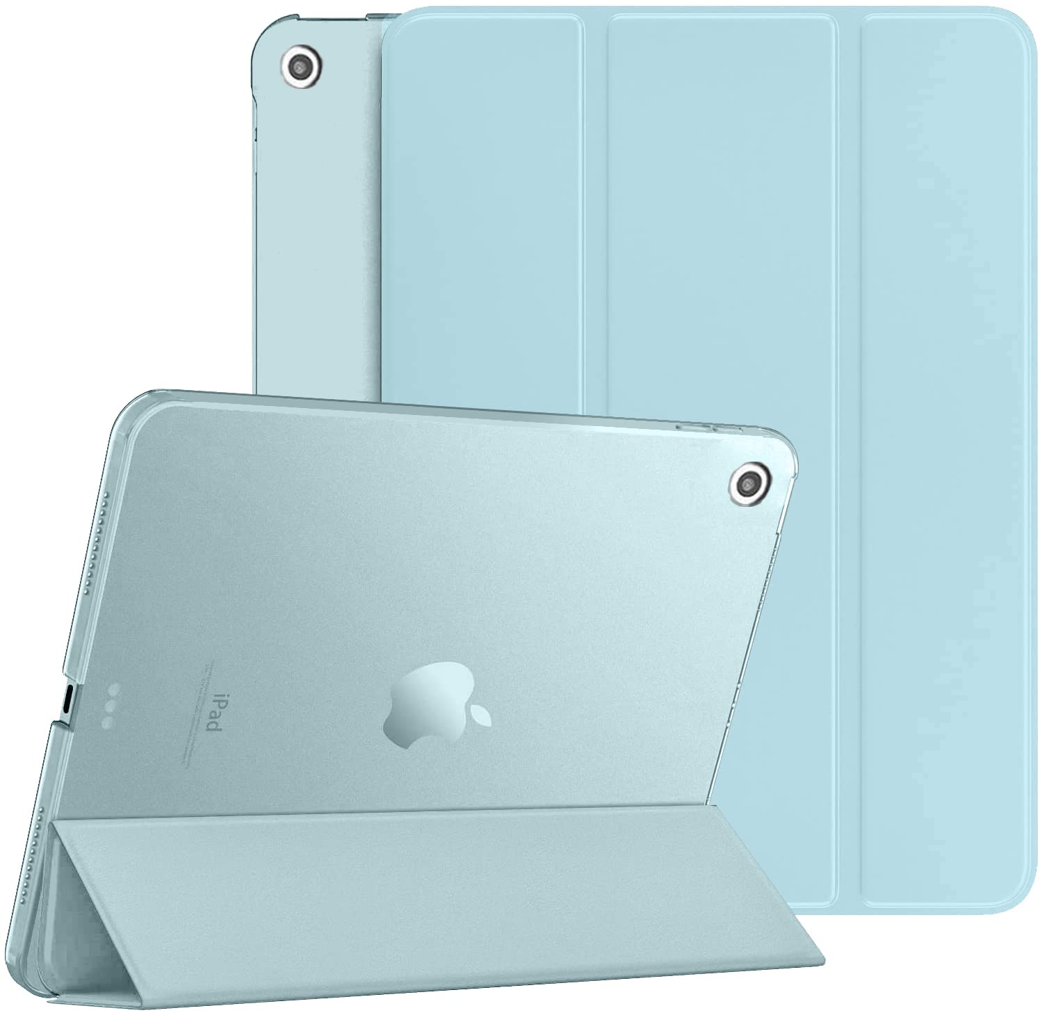 Robustrion Smart Trifold Hard Back Flip Stand Case Cover for Apple iPad ...