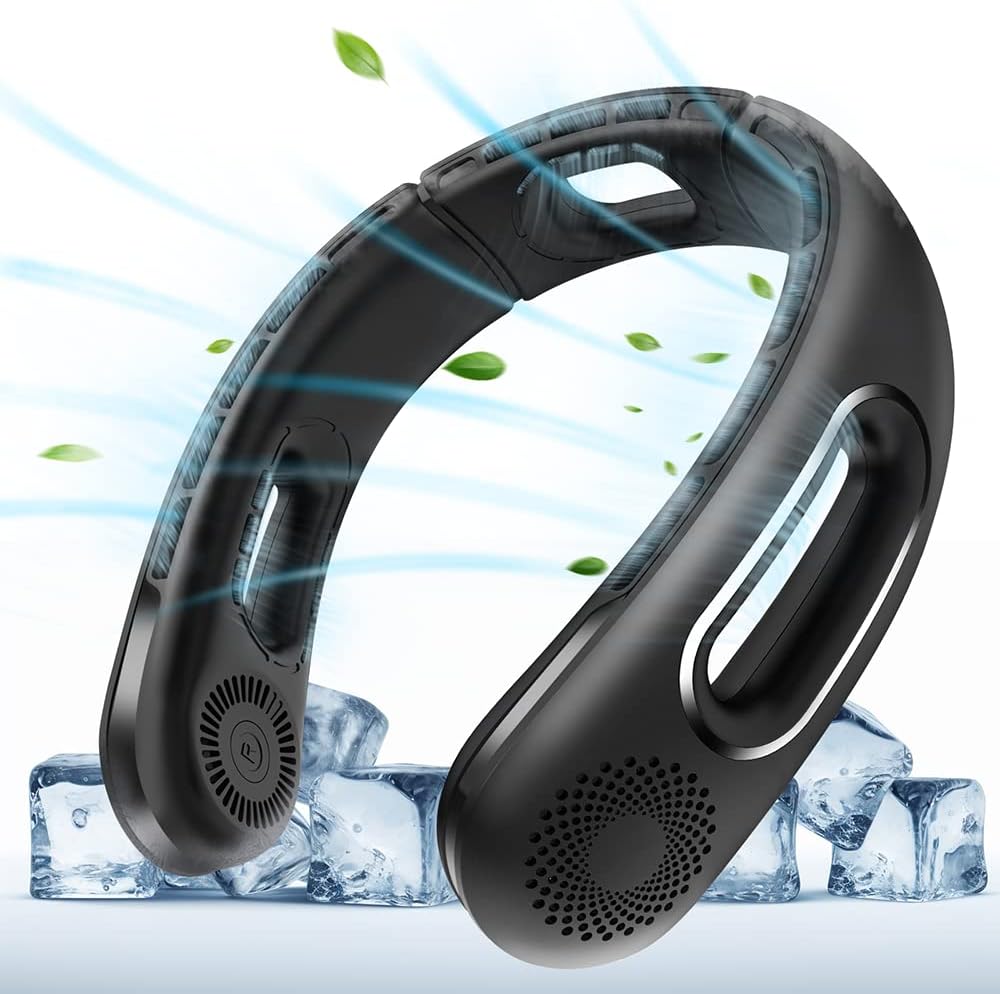 Amazon.com: Hotsales Neck Fan, Hands Free Bladeless Neck Fans Portable ...