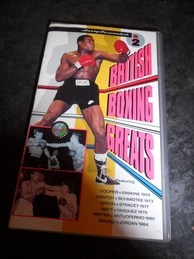 British Boxing Greats Volume 2 with Harry Carpenter VHS Video: Amazon ...