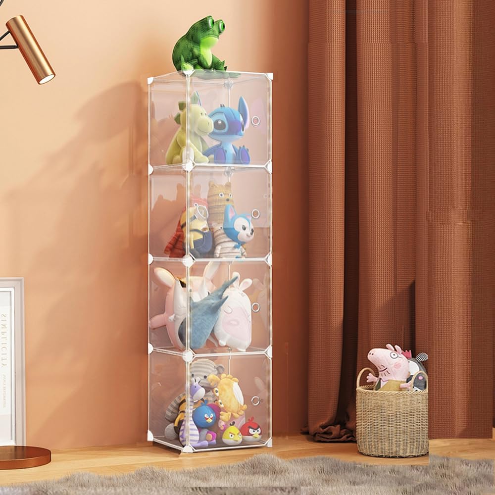 Amazon.com: WANLIAN Stuffed Animal Storage,Dustproof Plush Toys ...