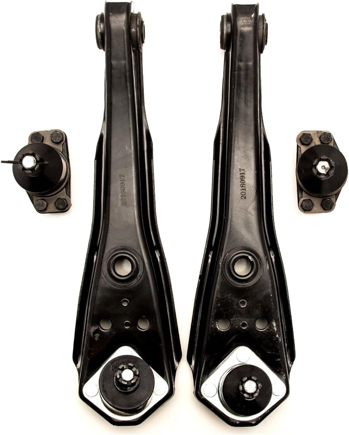 Amazon.com: CXPIJTO Upper Lower Ball Joints Set Bolts Nut Washers Steel ...