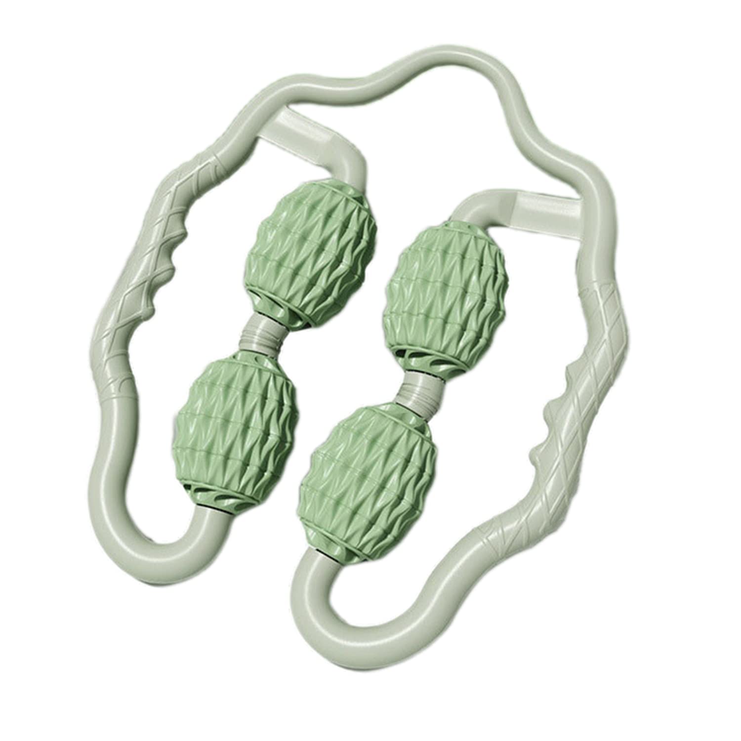 Amazon.com: TOMOO 4 Wheels Muscle Roller Massager Circular Leg Clamps ...